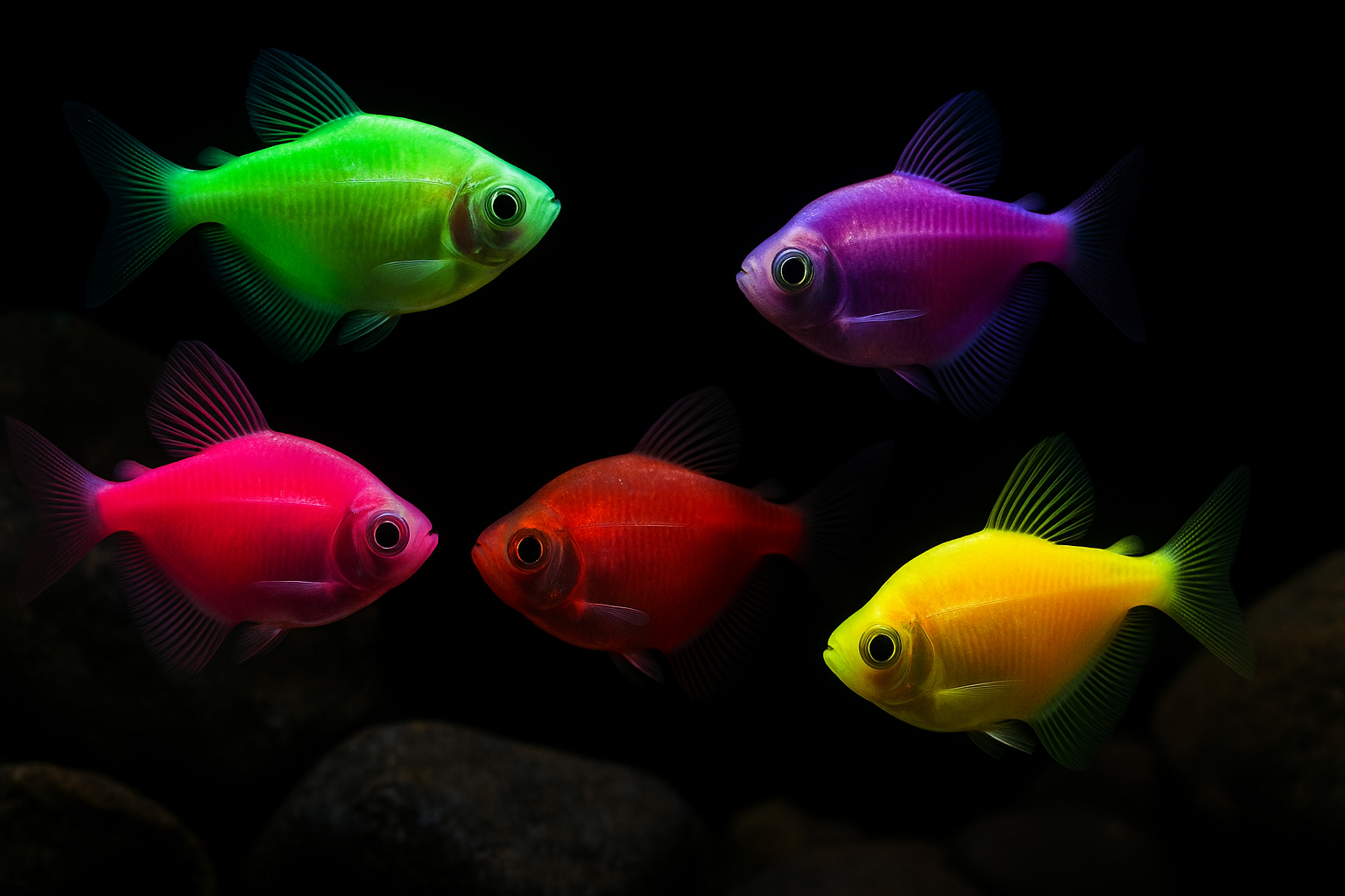 GloFish Tetra Care Guide – Fluorescent Tetra Species